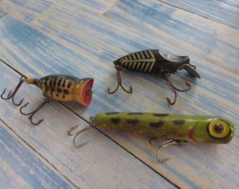 Antique fishing lure | Etsy