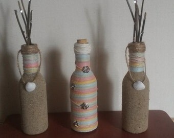 Items similar to Box of Vintage Hand Decorated Glass Christmas ...