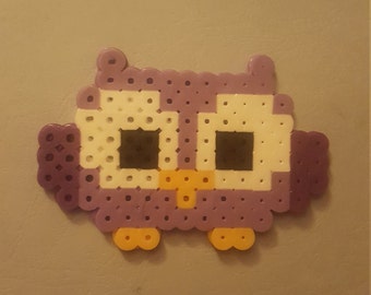 Owl perler beads | Etsy