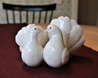 Porcelain doves | Etsy