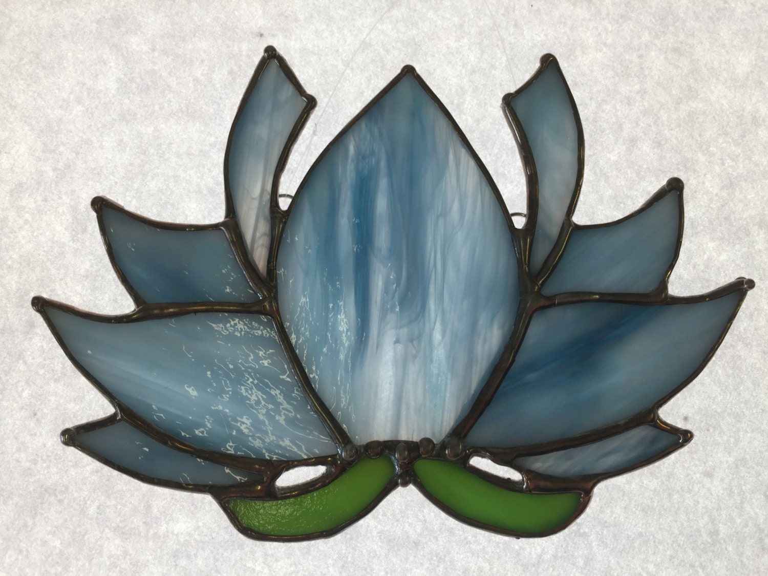 Stained Glass Lotus Flower