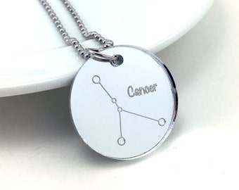 Cancer necklace | Etsy