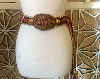 Cowrie shell belt | Etsy