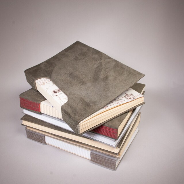 Purplebean Bindery unique hand-bound books by PurplebeanBindery