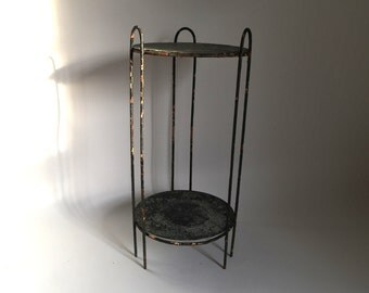 Metal plant stand | Etsy