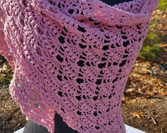 Popcorn stitch scarf | Etsy