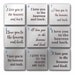Custom Metal Quote Sign and Sayings Inspirational
