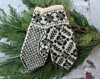 Nordic mittens | Etsy