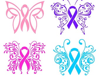 Cancer butterfly | Etsy