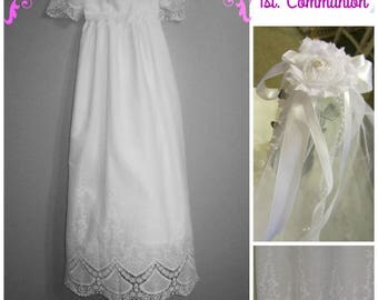 First communion dress | Etsy