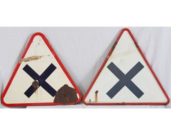 Vintage enamel sign | Etsy