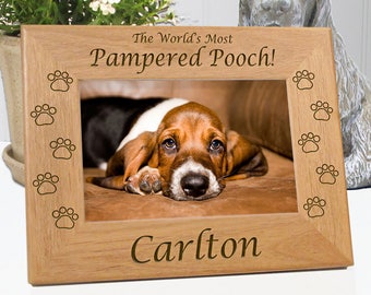Dog picture frames | Etsy
