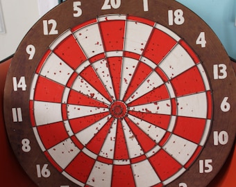 Vintage dart board | Etsy