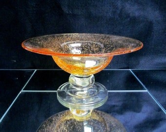 Vintage footed bowl | Etsy