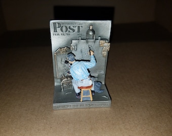 Items similar to Michael Ricker Pewter Figurine on Etsy