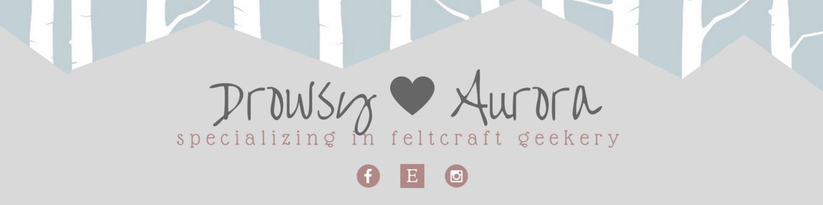 Hand Sewn Plush Character Felt Doll Geekery by DrowsyAurora