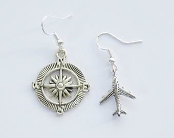 Silver Plane Ring Travel Ring Travel Jewelry Plane