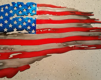 Tattered flag | Etsy