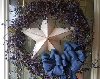 Grapevine stars | Etsy