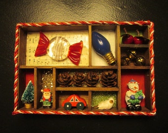 Shadow box ornament | Etsy