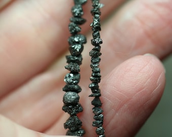 Raw black diamond | Etsy