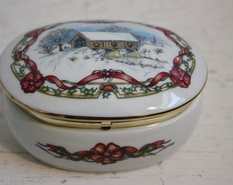 Porcelain music box | Etsy