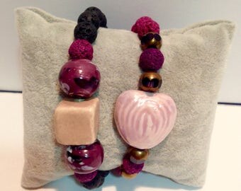 Ceramic bracelet | Etsy