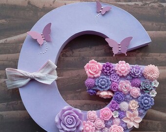 Decorated letters | Etsy