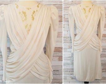 White formal dress | Etsy