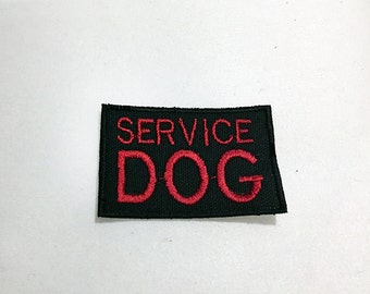 Service dog patch | Etsy
