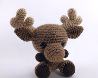 Crochet moose | Etsy