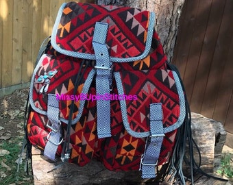 Unique western backpack related items | Etsy