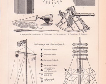 Nautical instrument | Etsy