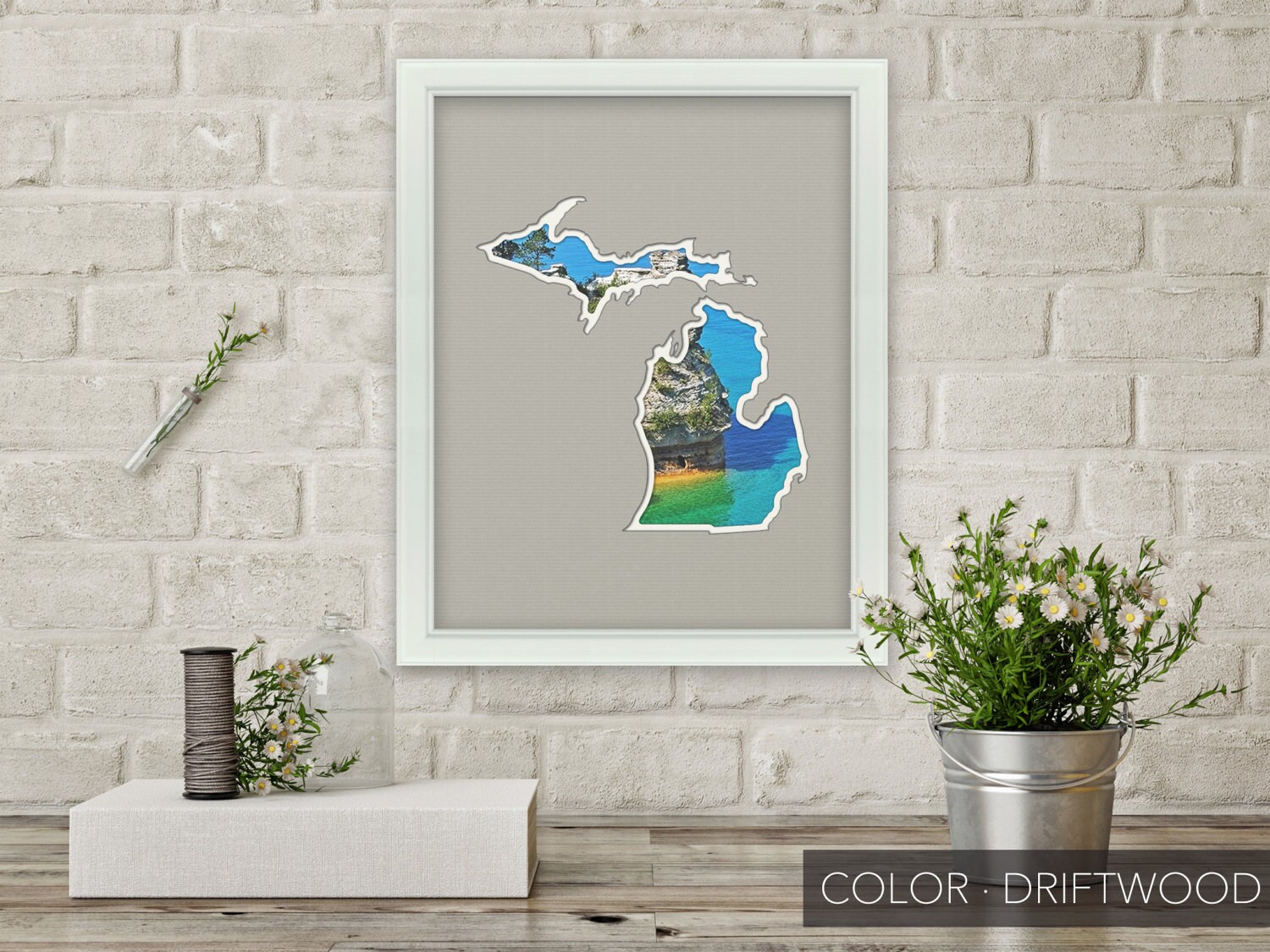 Michigan Photo Map