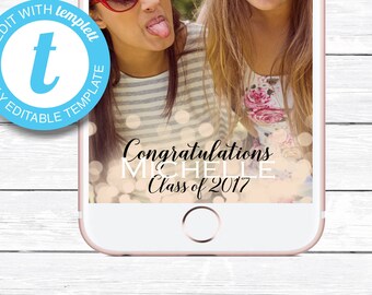 Graduation geofilter | Etsy