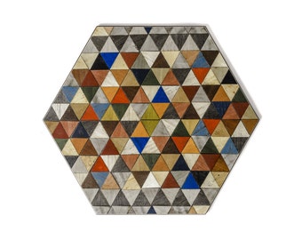 Hexagon coasters | Etsy