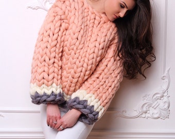 Chunky sweater | Etsy