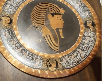 Egyptian plate | Etsy