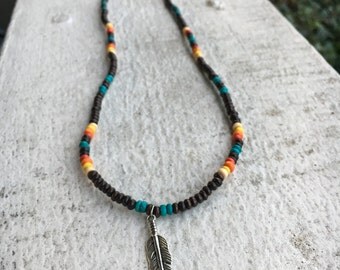 Items similar to Native American Pattern Hair Bow on Etsy