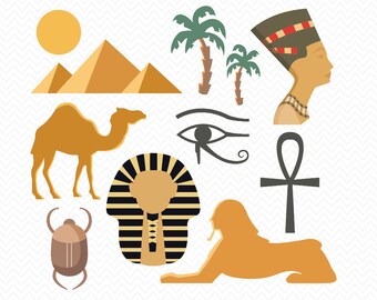 Egypt clip art | Etsy