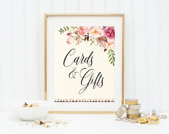 Cards wedding sign | Etsy