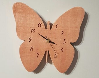Butterfly clock | Etsy