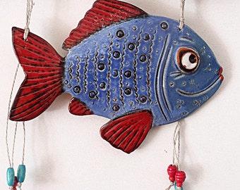 Pottery fish | Etsy