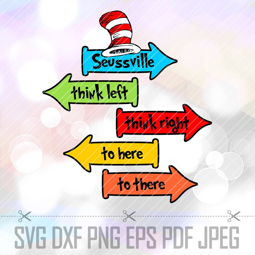 Dr Seuss Arrow Template
