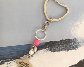 Surfer girl ring | Etsy