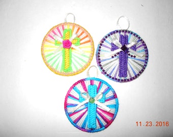 Plastic canvas crosses | Etsy