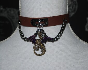 Dragon choker | Etsy
