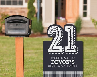 Finally 21 banner | Etsy
