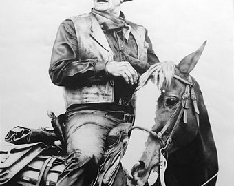 John wayne drawing | Etsy