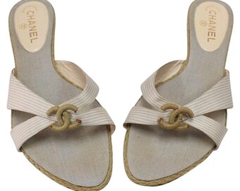 Chanel sandals | Etsy